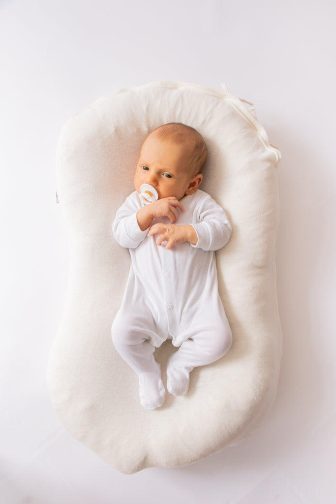 Merino Wool Nesting Pod 3-in-1 with Milky White covers – ko-coon