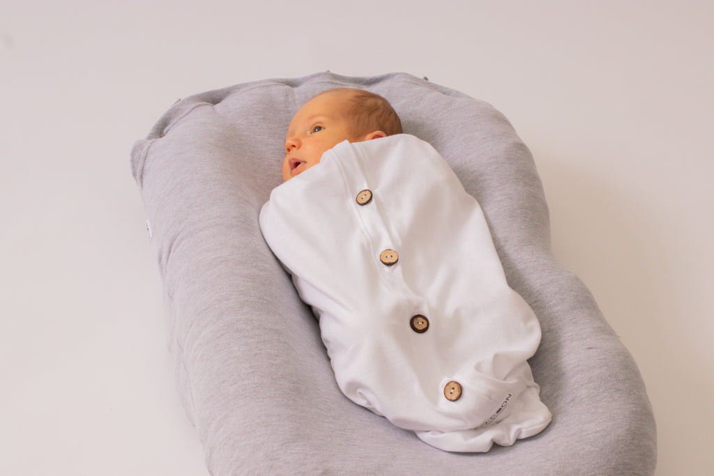 Merino Wool Nesting Pod 3-in-1 with Marl Grey covers – ko-coon