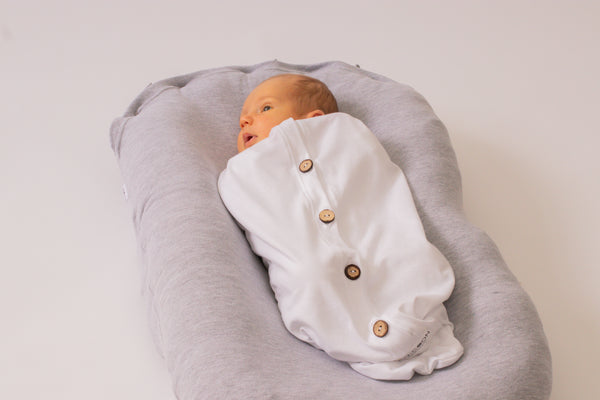 Merino Wool Nesting Pod 3-in-1 with Marl Grey covers – ko-coon