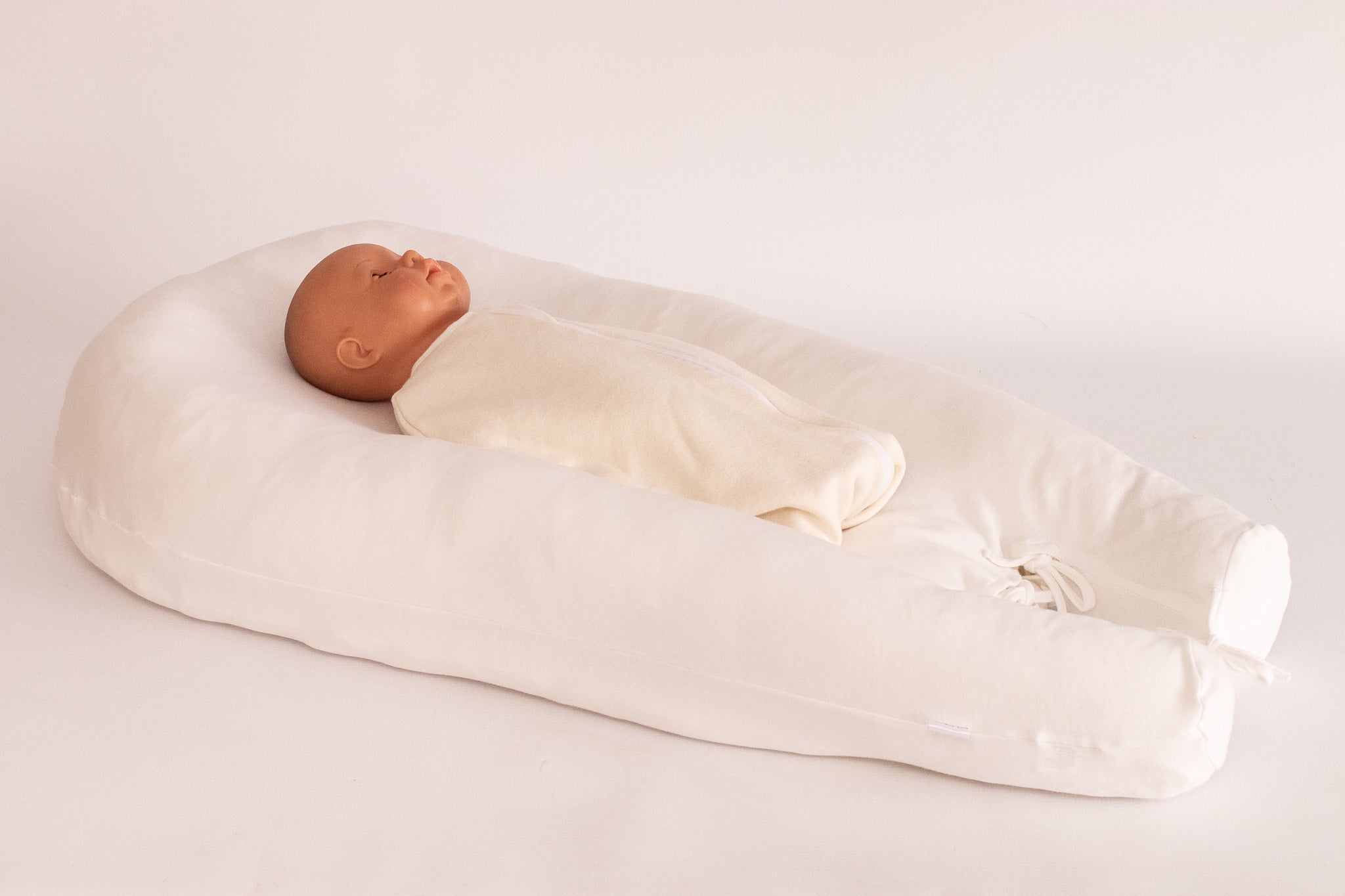 Merino Wool Nesting Pod 3-in-1 with Milky White covers – ko-coon